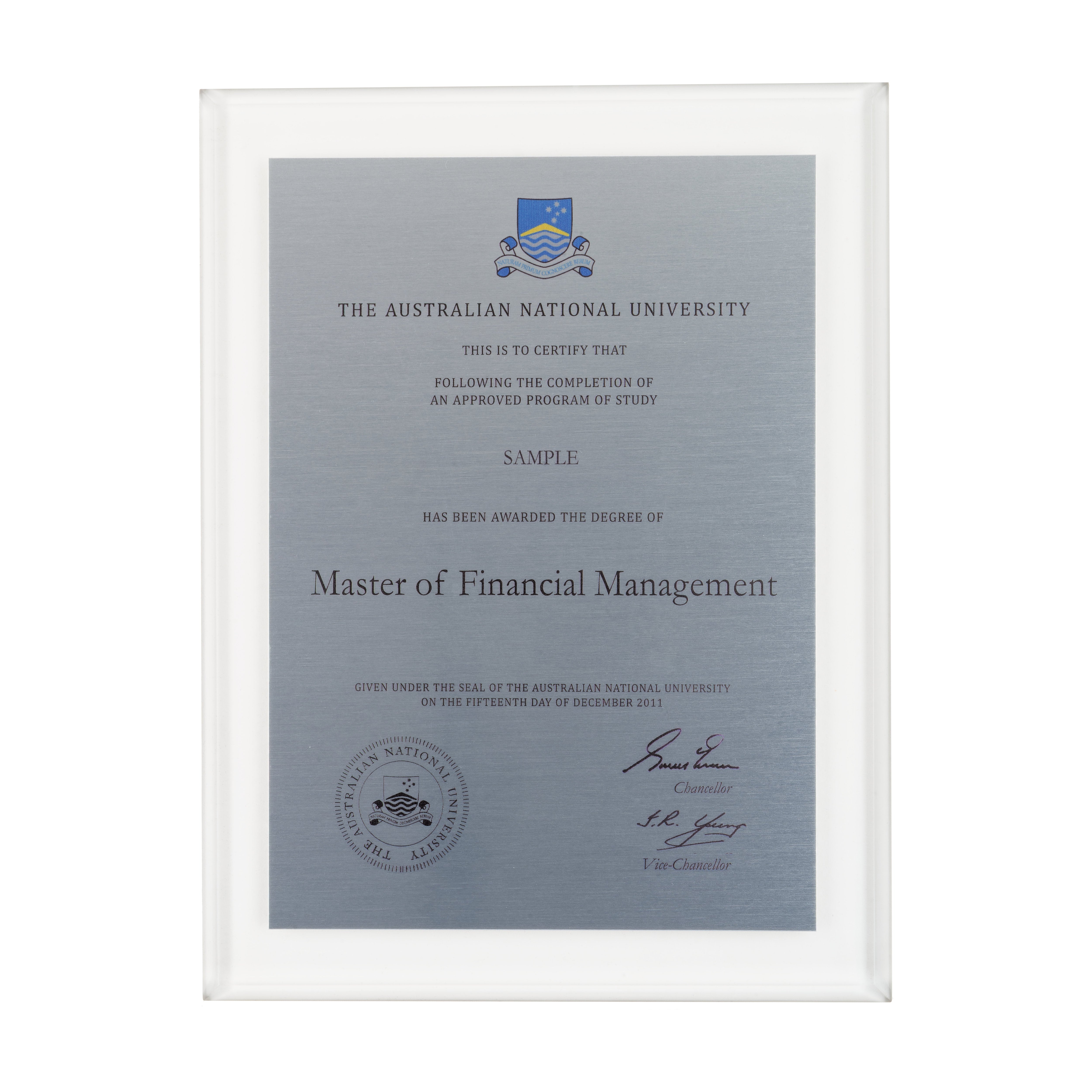 Clear Acrylic Plaque | Jackson Frames