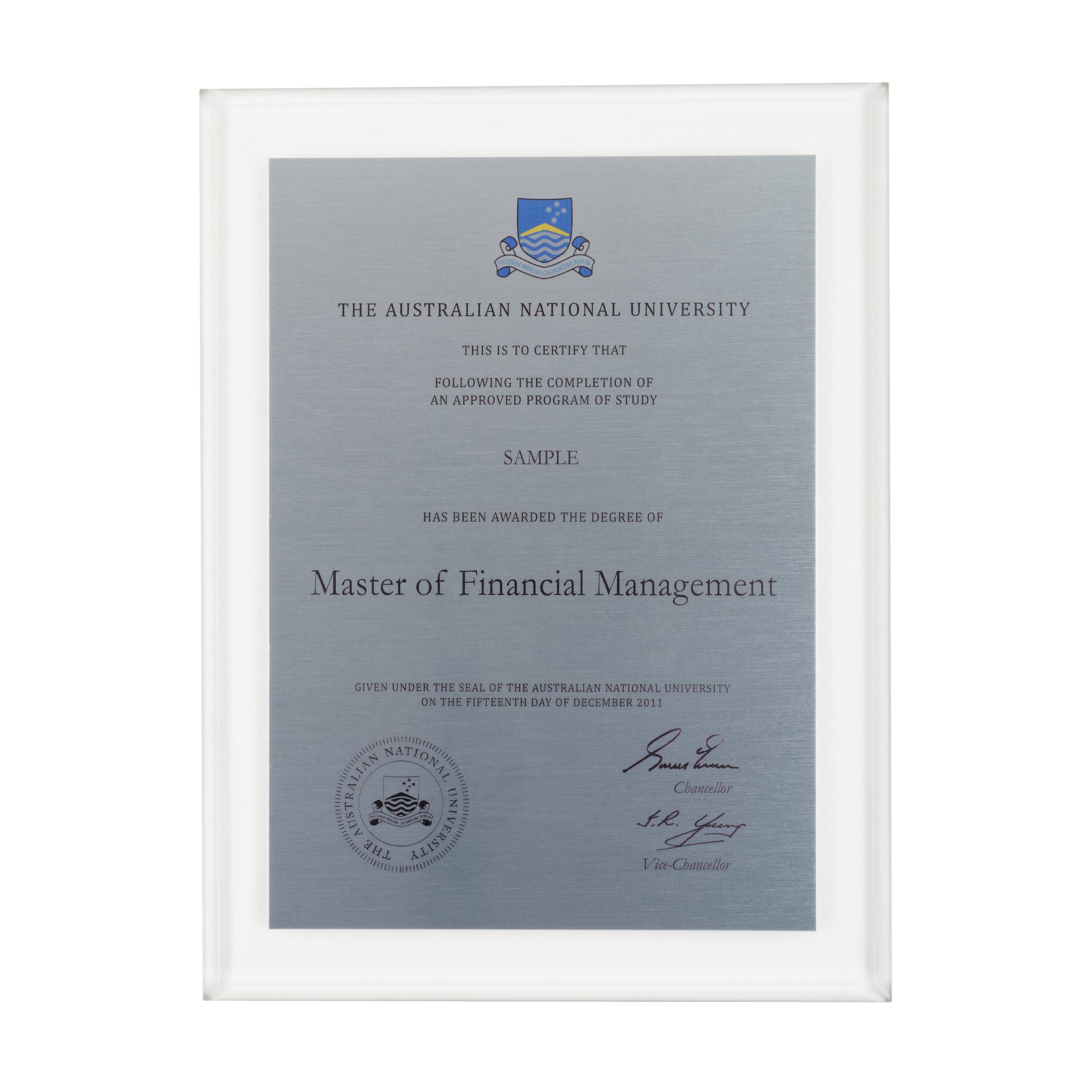 Clear Acrylic Plaque | Jackson Frames