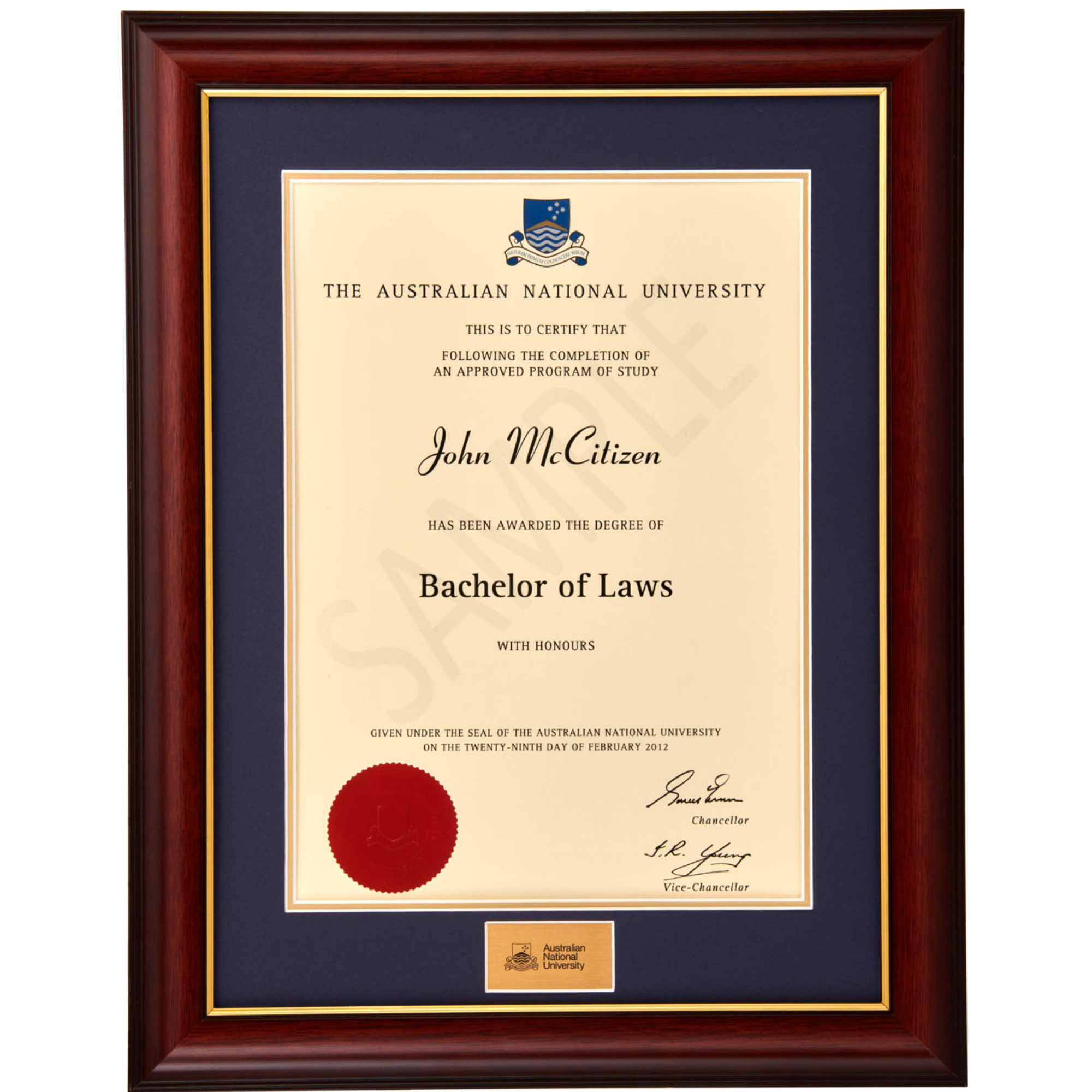 ANU: Majestic Satin Gold | Jackson Frames