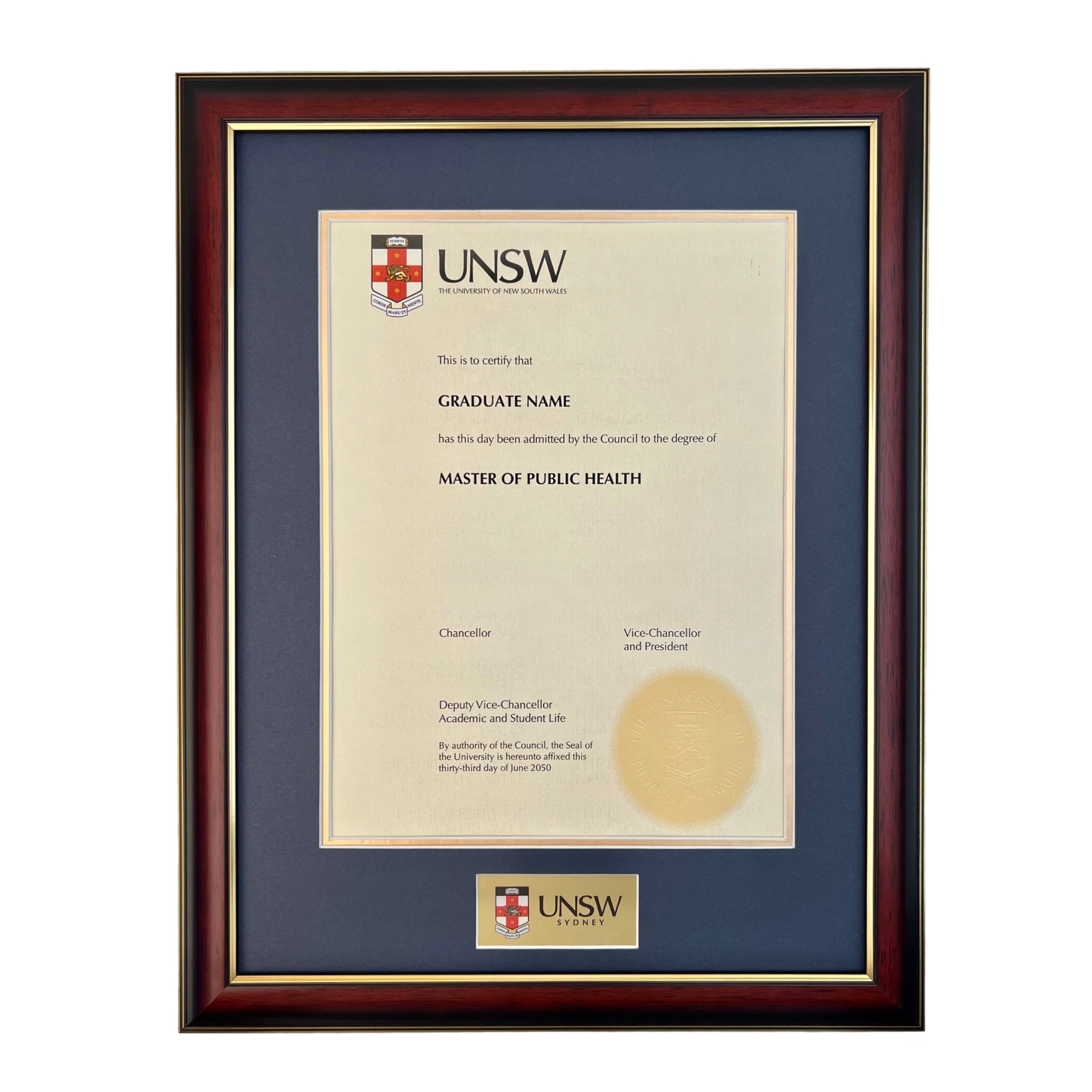 Graduate - UNSW | Jackson Frames