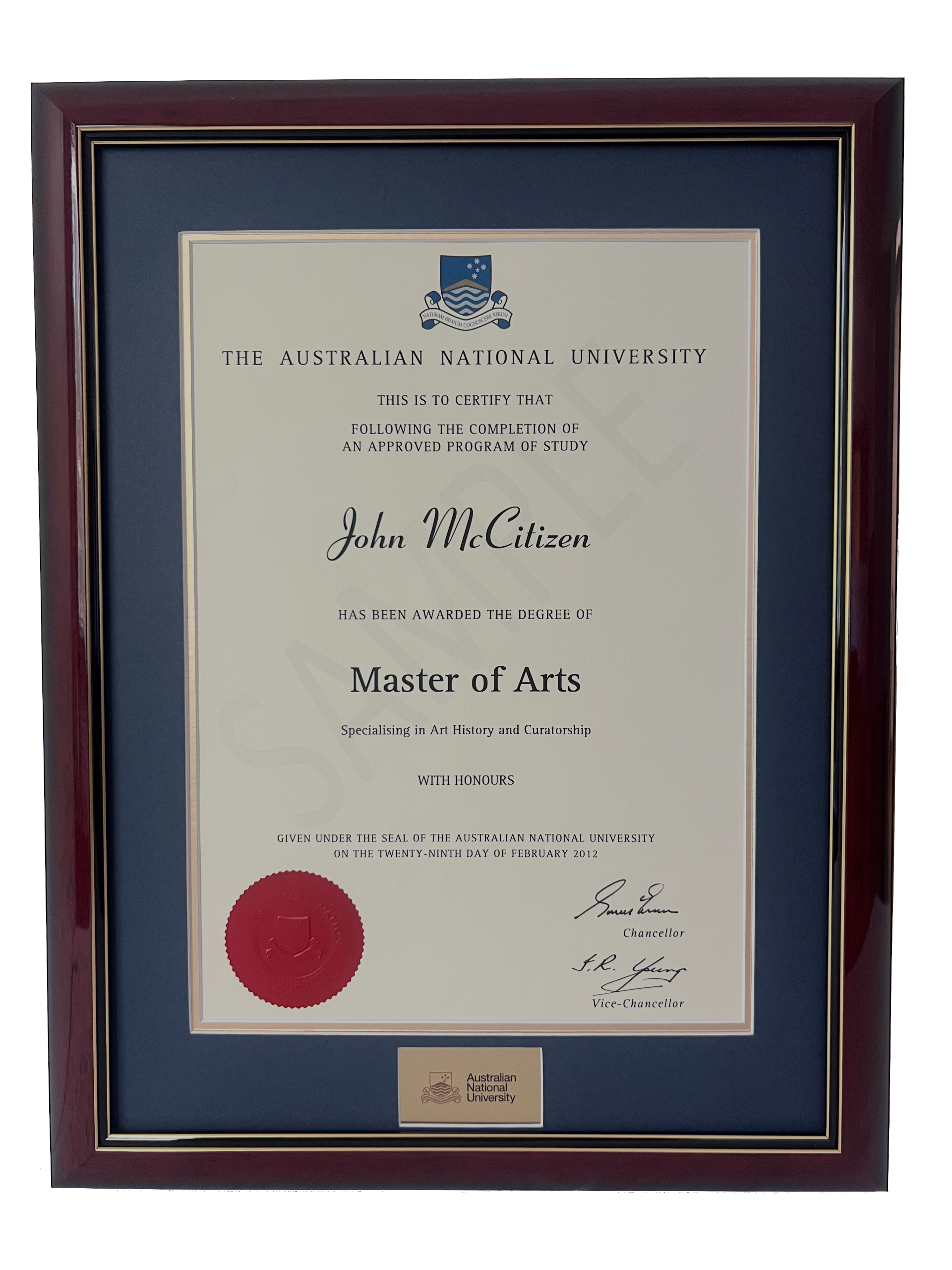 ANU: Embassy | Jackson Frames
