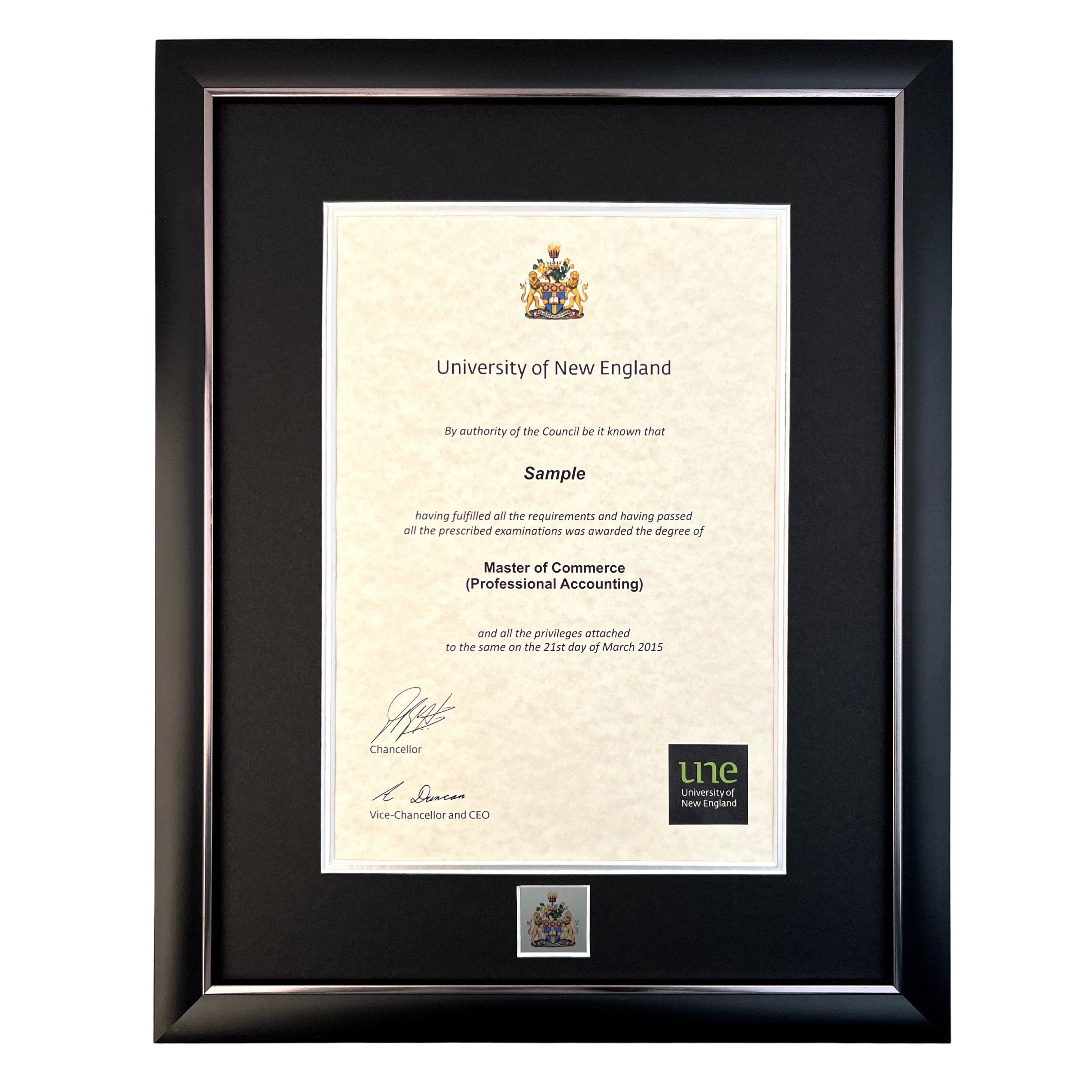 Signature Gun Metal - UNE | Jackson Frames