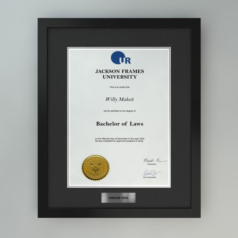 Modern Black | Jackson Frames