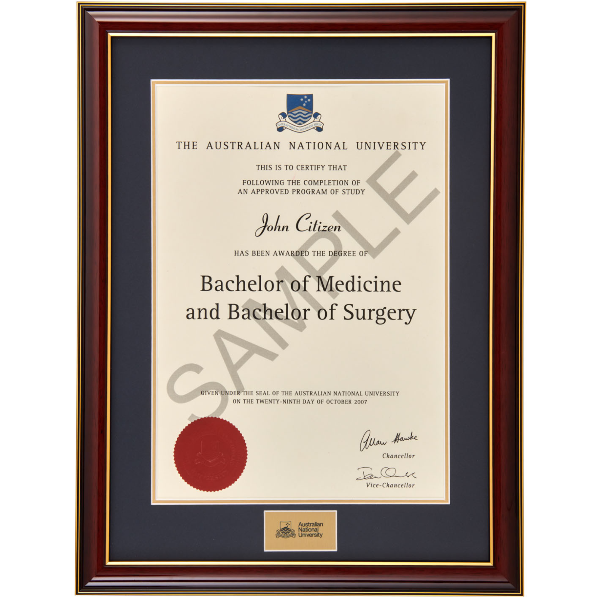 ANU: Academic | Jackson Frames