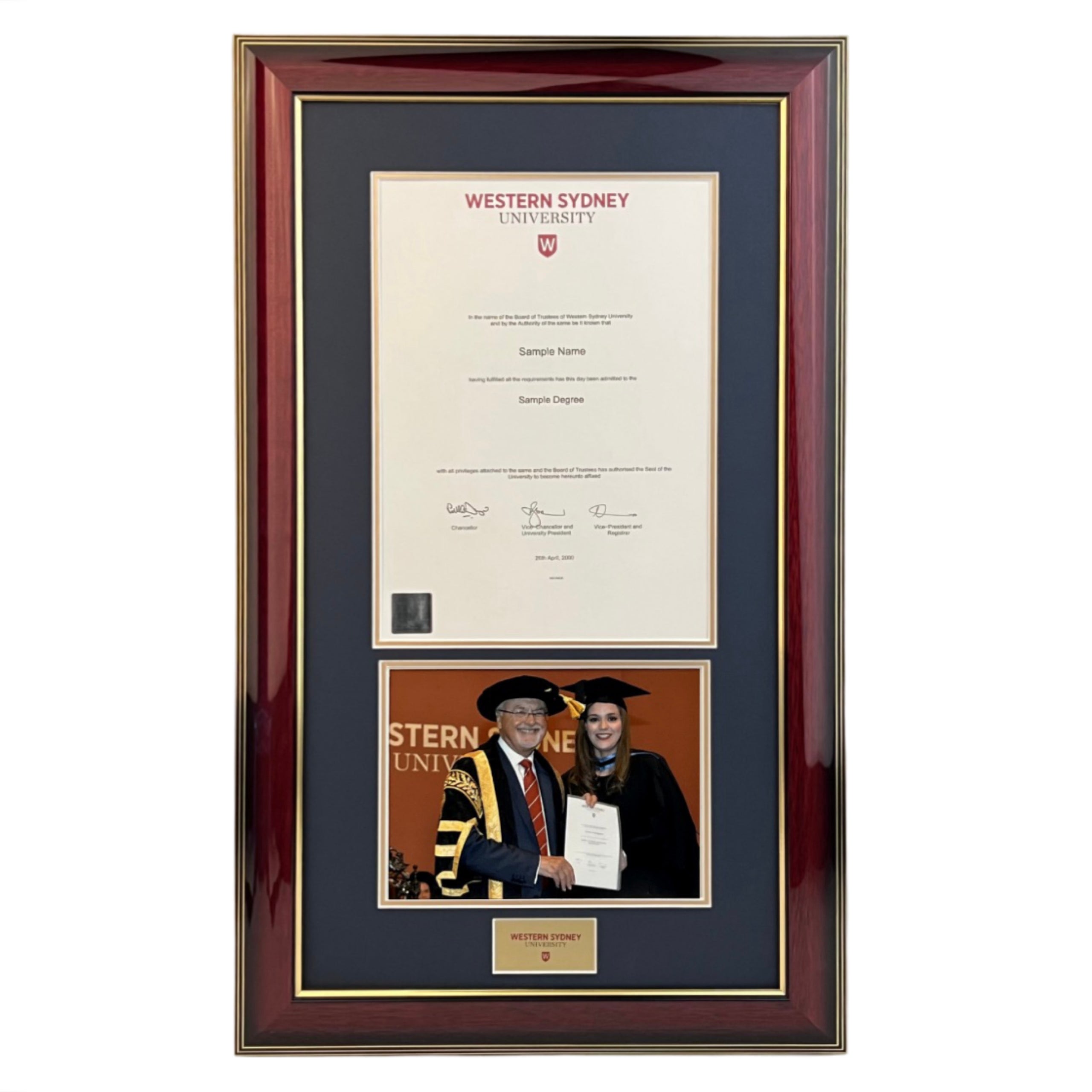 Double Frame - WSU - Majestic Gold | Jackson Frames
