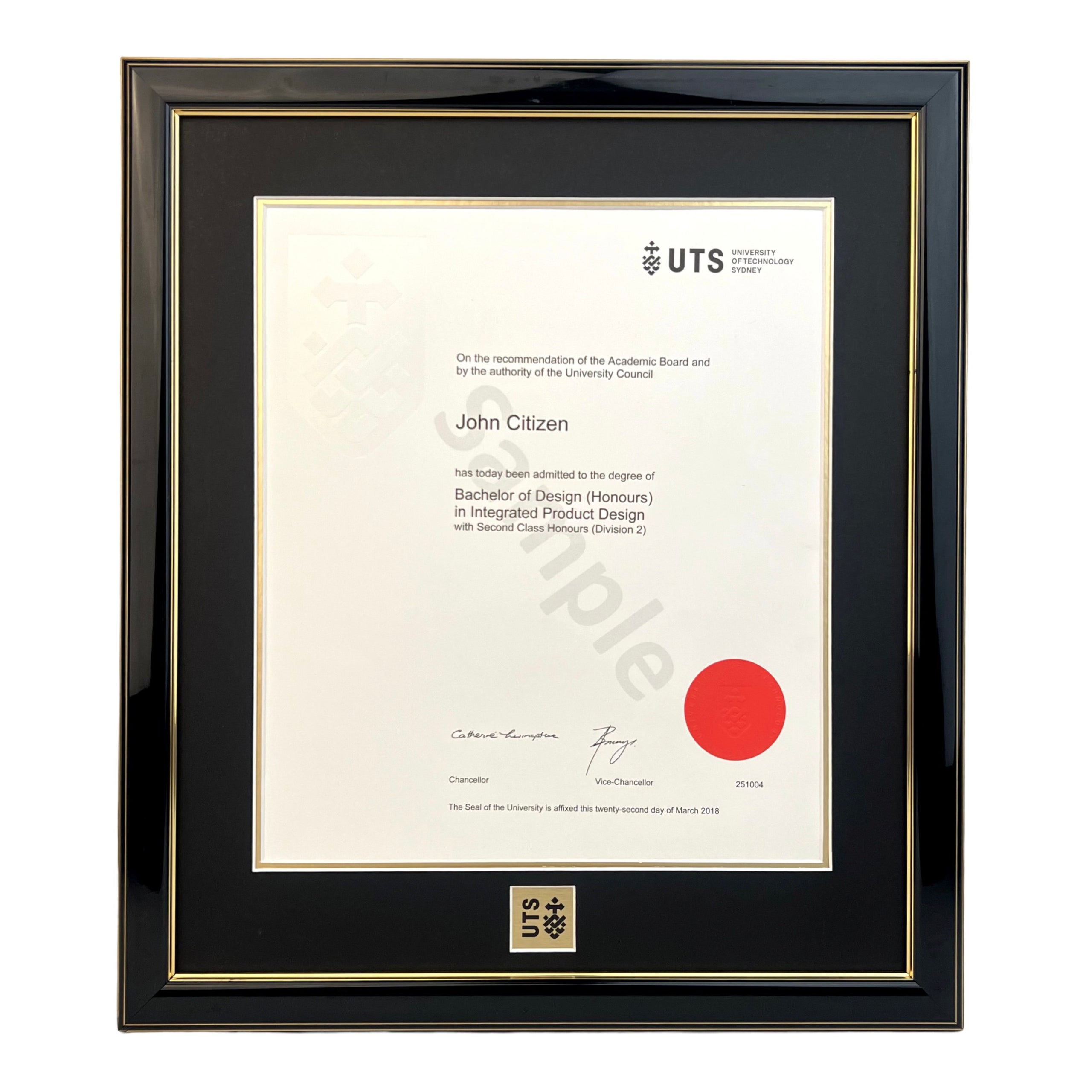 UTS: Prestige Gold | Jackson Frames